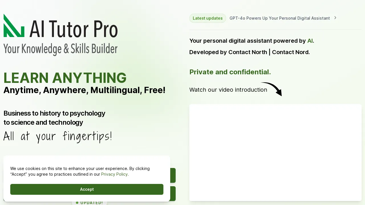 AI Tutor Pro - BestofAI